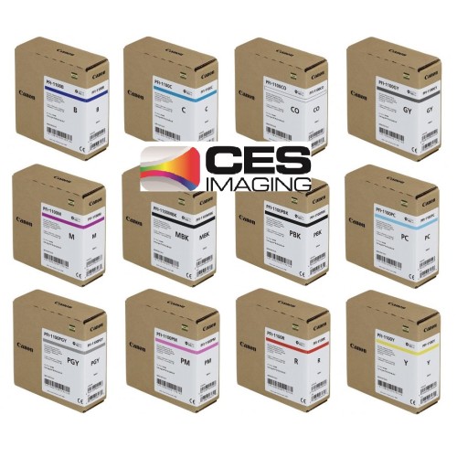 PFI-1100 Canon Pigment Ink Tank 12-pack - 160ml